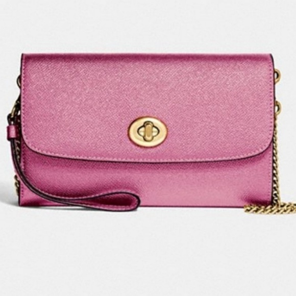 Coach | Bags | Coach Chain Crossbody Bag F22828 Antique Blush Nwt ...